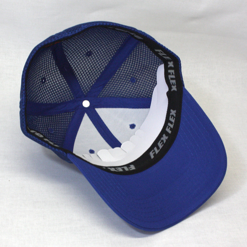 Cotton with Stretchable Polyester Air Mesh Back Flex Six Panel Basebal ...