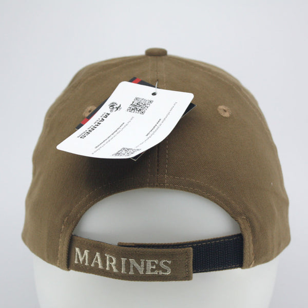 Embroidered Sheepdog and Sheep Low Profile Coyote Brown Baseball Cap ...
