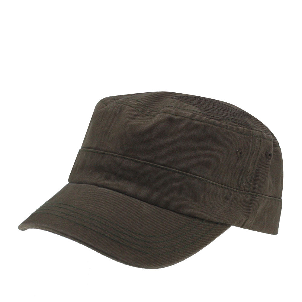 Camouflage Twill Five Panel Adjustable Camper Caps - Ooh La La Factory