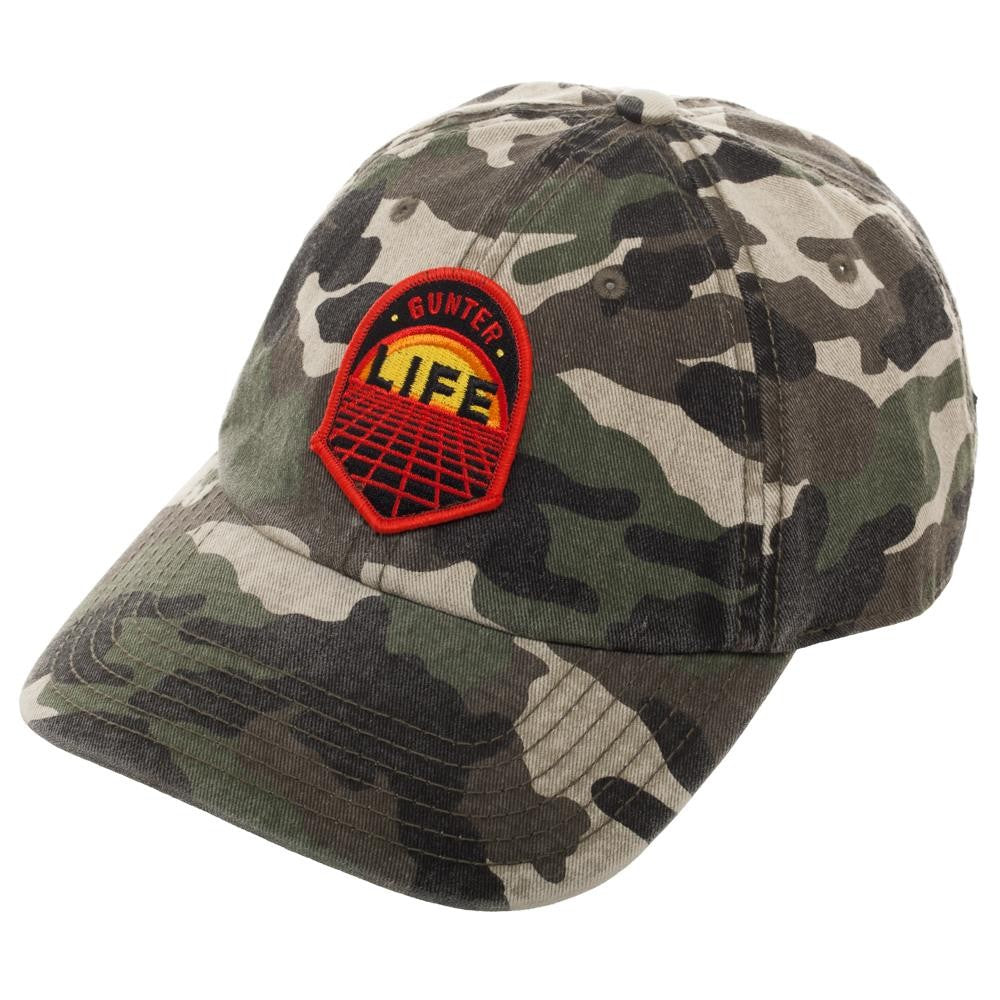 Camouflage Twill Five Panel Adjustable Camper Caps - Ooh La La Factory