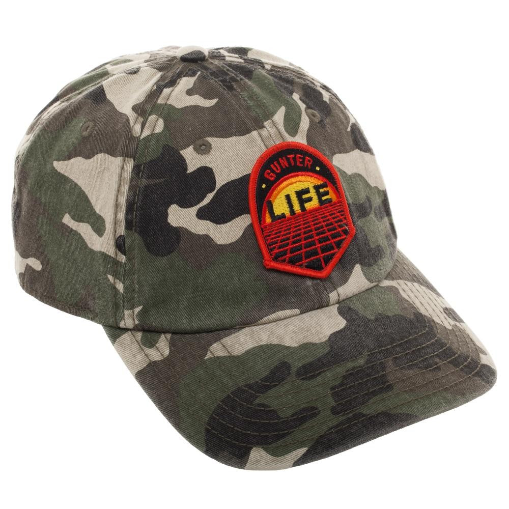 Camouflage Twill Five Panel Adjustable Camper Caps - Ooh La La Factory