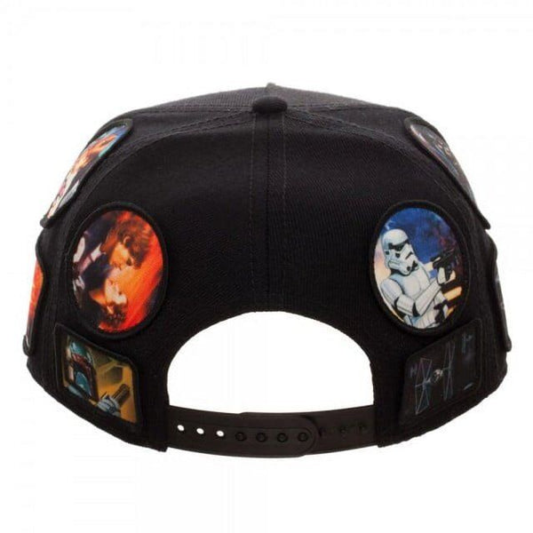 Star Wars Color Omni Patch Snapback Flat Baseball Cap - Ooh La La Factory