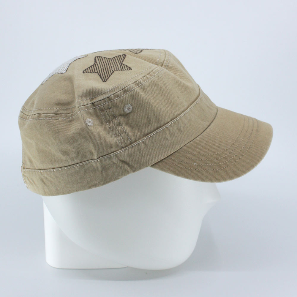 Camouflage Twill Five Panel Adjustable Camper Caps - Ooh La La Factory
