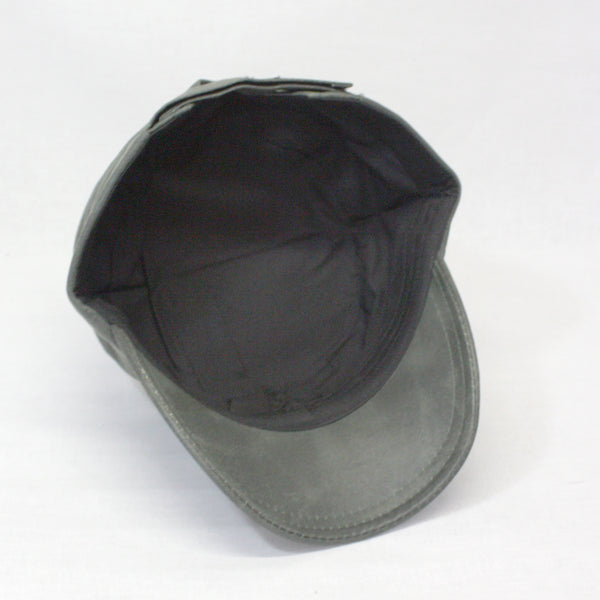 Solid Waxed Cotton Twill Adjustable Military Radar Caps - Ooh La La Factory